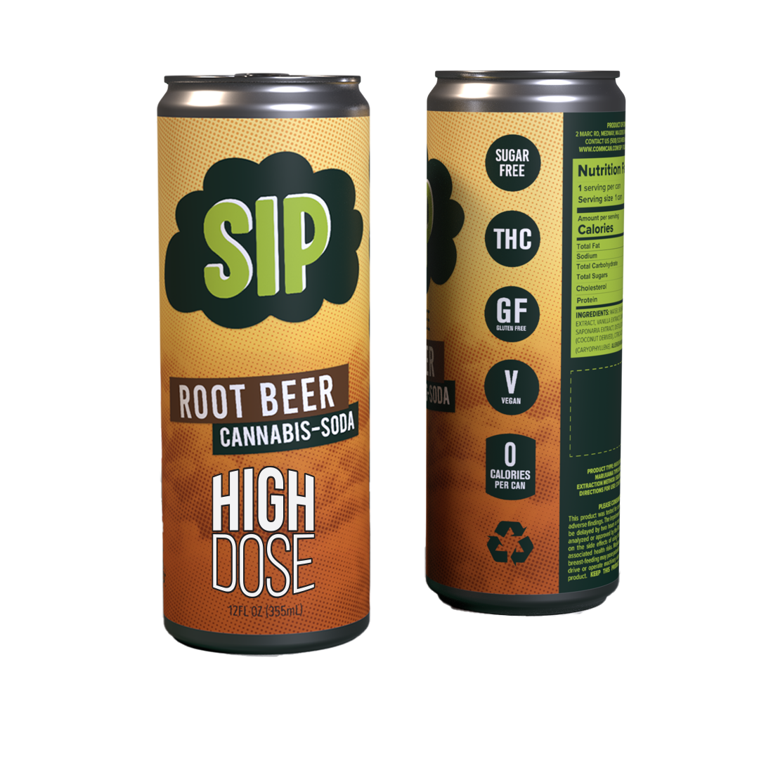 SIP Root Beer Soda - CommCan