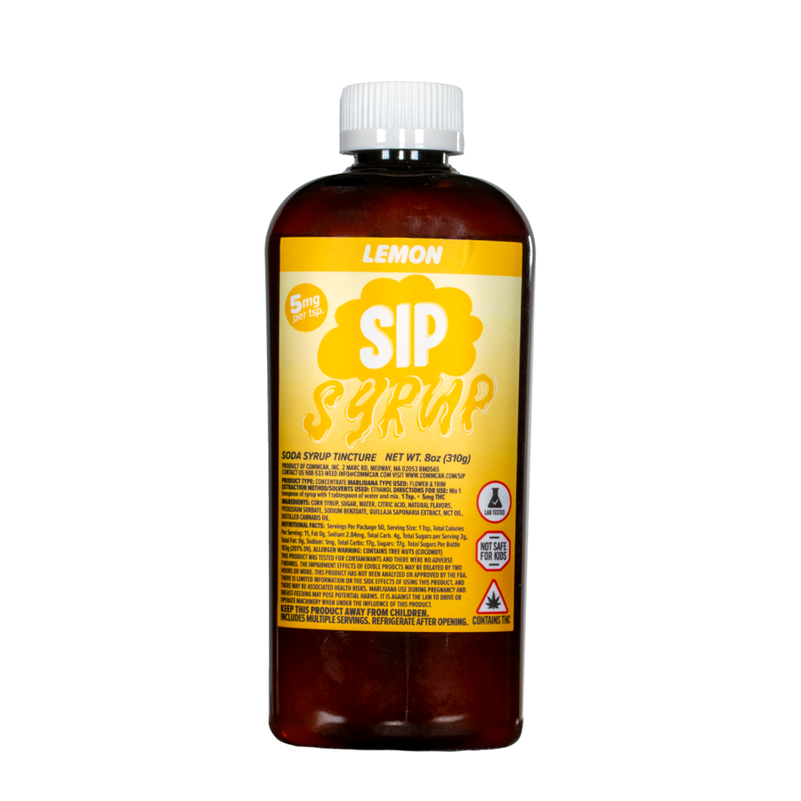 Lemon Soda Syrup Tincture - CommCan