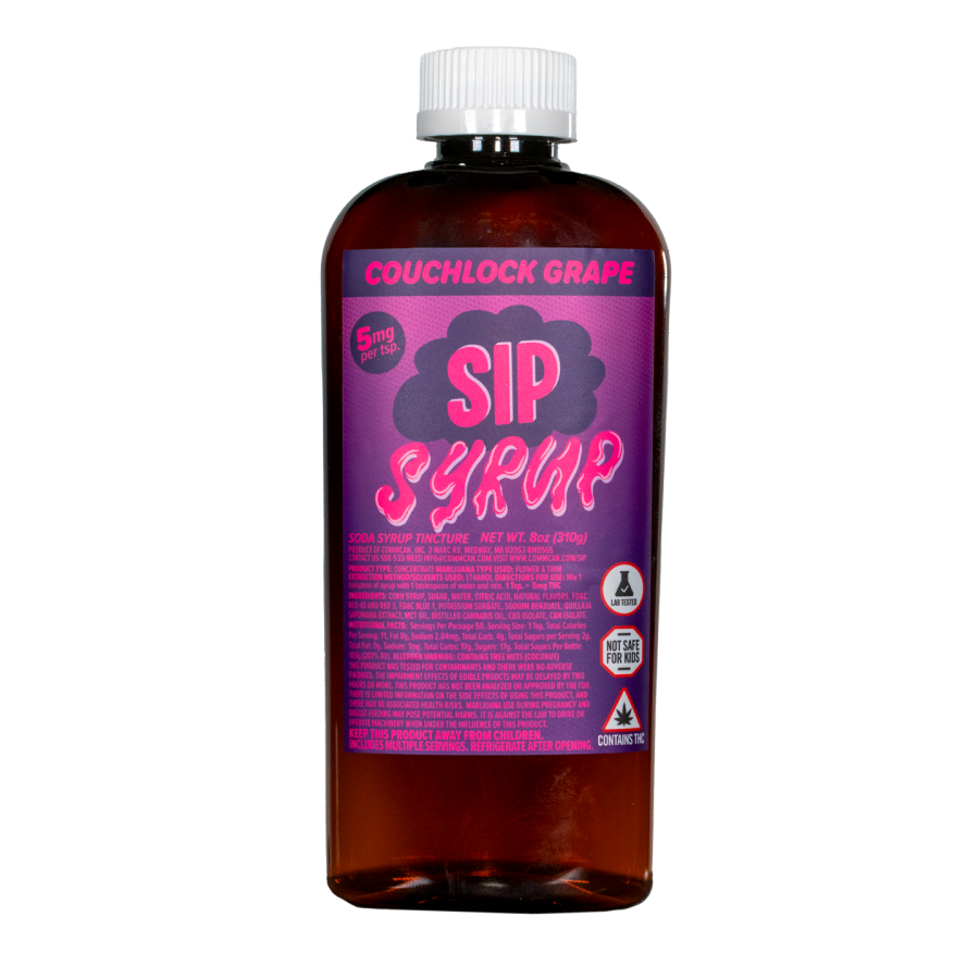 SIP Couchlock Grape Soda Syrup Tincture - CommCan