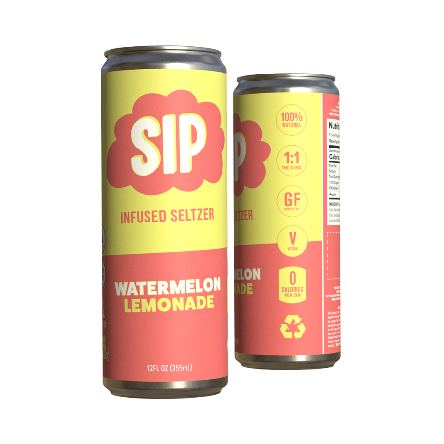 SIP Watermelon Lemonade THC Seltzer